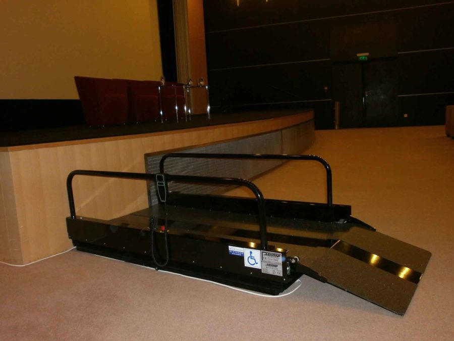 Stage access vertical lift rentals for disabled and elderly